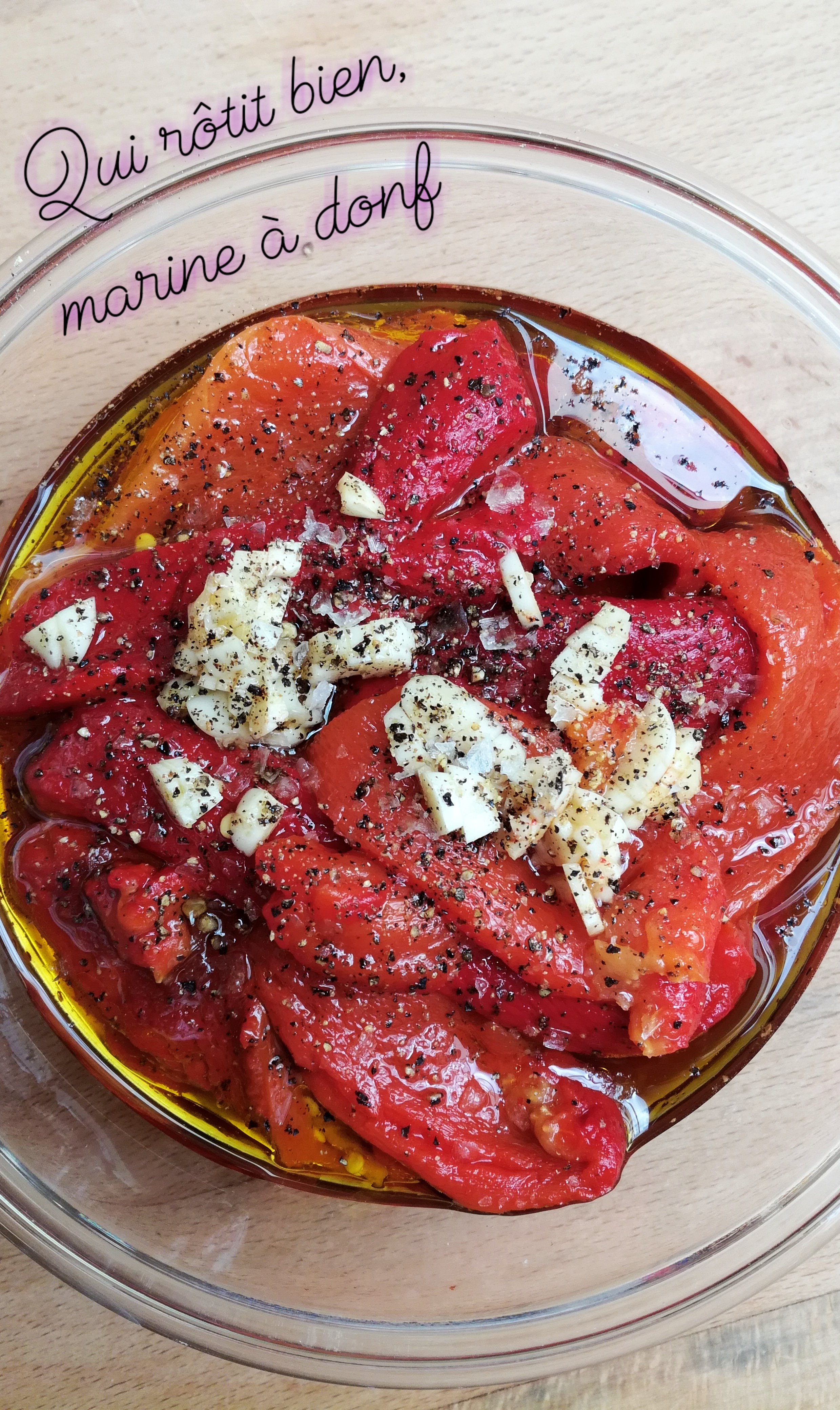 Les Poivrons Rôtis et Marinés (qui aime rôtit bien) – Owi Owi Fouette-Moi